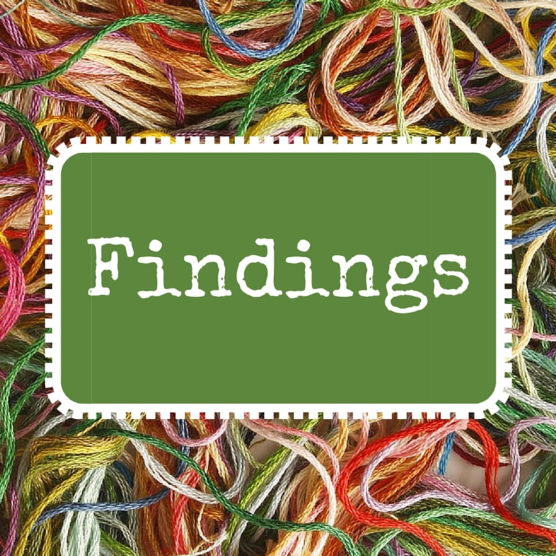 Findings — 10/07/16 | Rabbit Girl Crafts