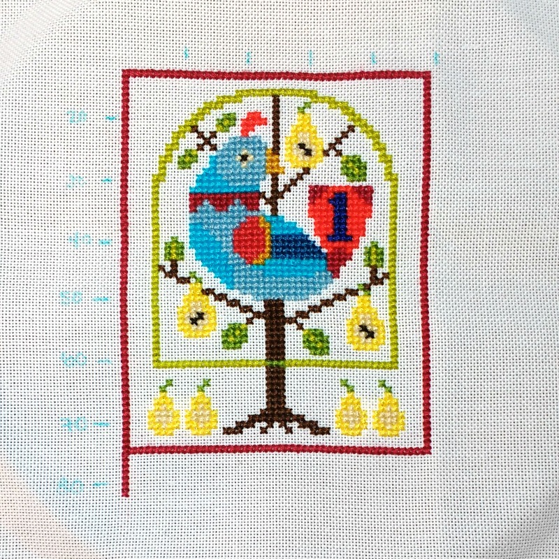 WIP Weds: A Partridge in a Pear Tree | Rabbit Girl Crafts