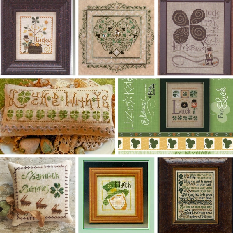 St. Patrick’s Day Cross-Stitch Patterns | Rabbit Girl Crafts